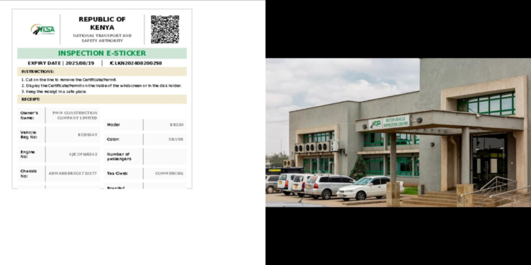 How to Pay Motor Vehicle Annual Road Licence Fees on NTSA